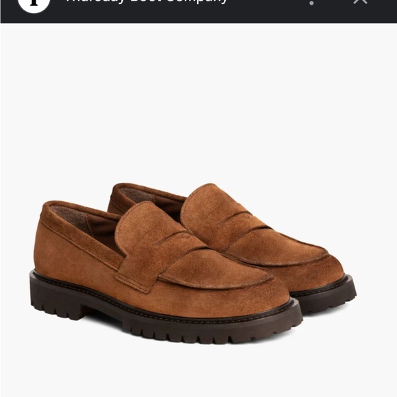 Thursday Boot Company | Shoes | Thursday Boot Company Tan Suede Loafers ...